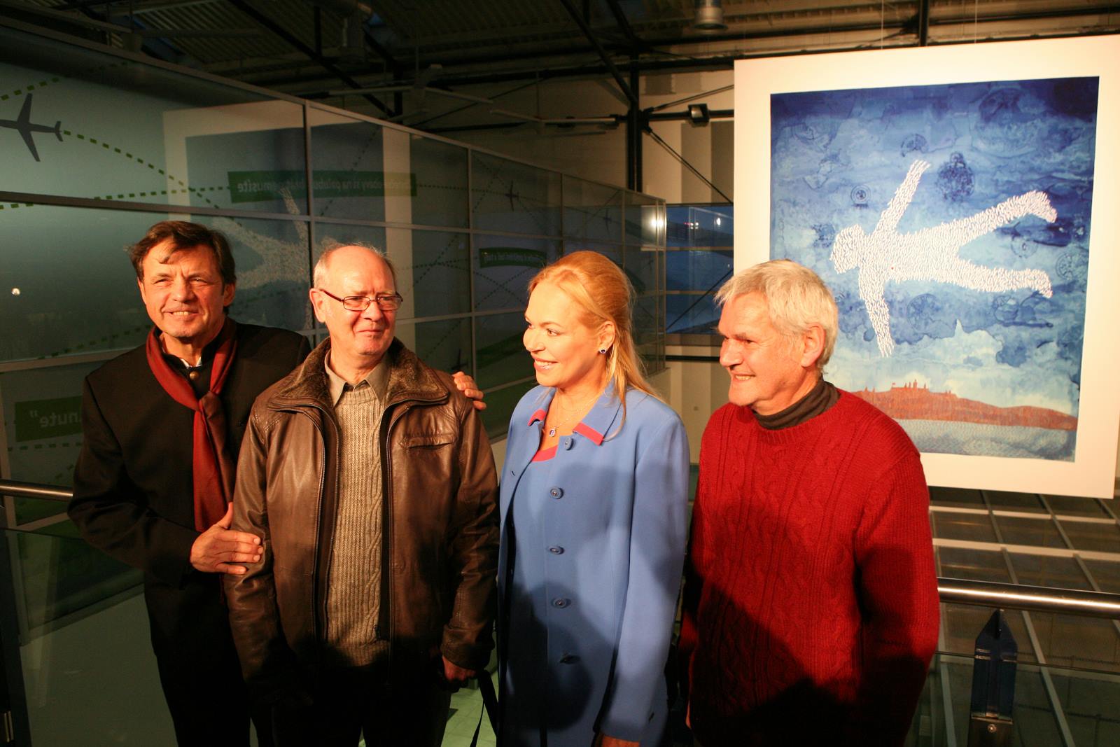 The tapestry dedicated in memory of President Václav Havel was ...